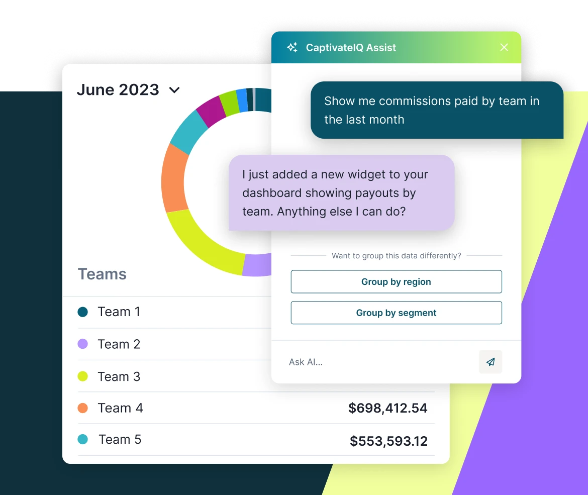 AI for Commissions | CaptivateIQ Assist